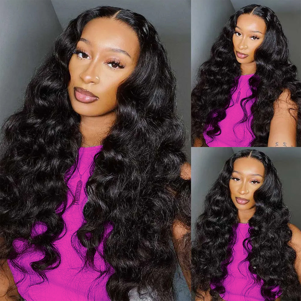 Body Wave Wig 13x4 Lace Front Wigs Glueless Body Wave Transparent Lace ...