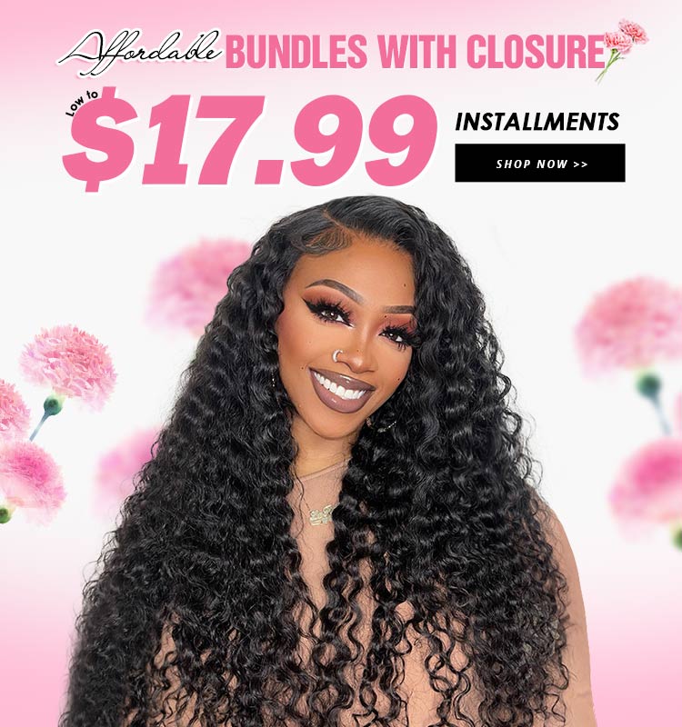 Affordable Glueless HD Lace Front Wigs Human Hair Weave Bundles Sale ...