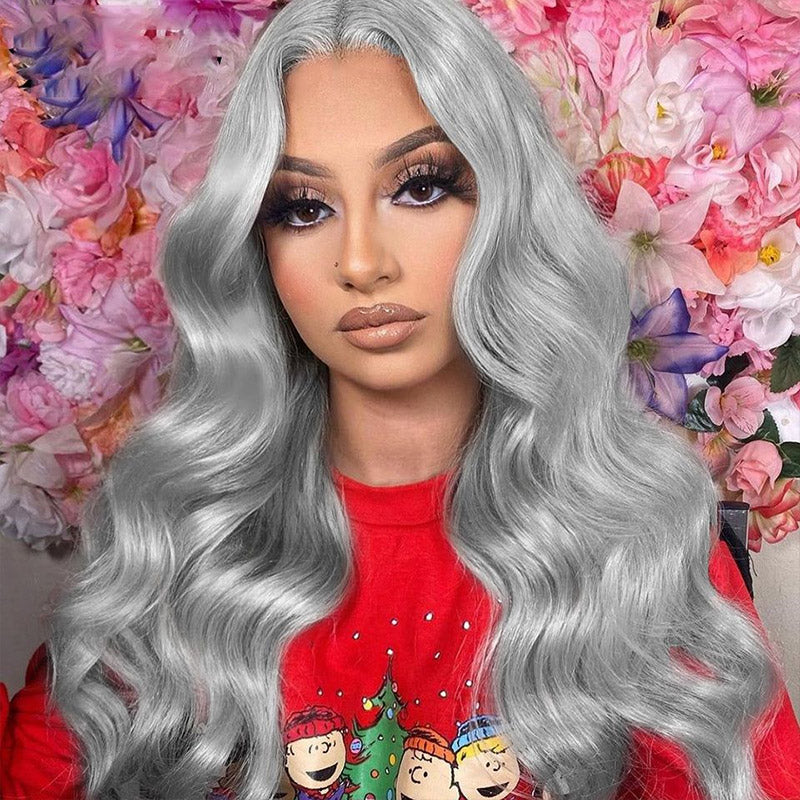 Grey Lace Front Wig – Hairsmarket
