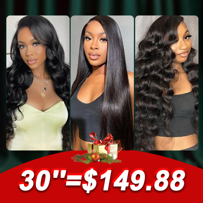 Affordable Glueless HD Lace Front Wigs Human Hair Weave Bundles Sale ...