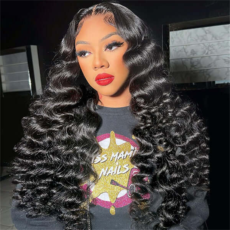 Hairsmarket Straight Frontal Wigs 13x4 Lace Front Wig HD Lace Wig 30 I
