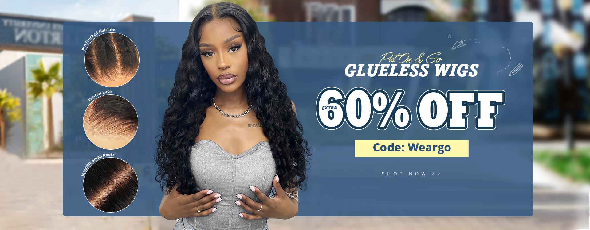 Affordable Glueless HD Lace Front Wigs Human Hair Weave Bundles Sale ...