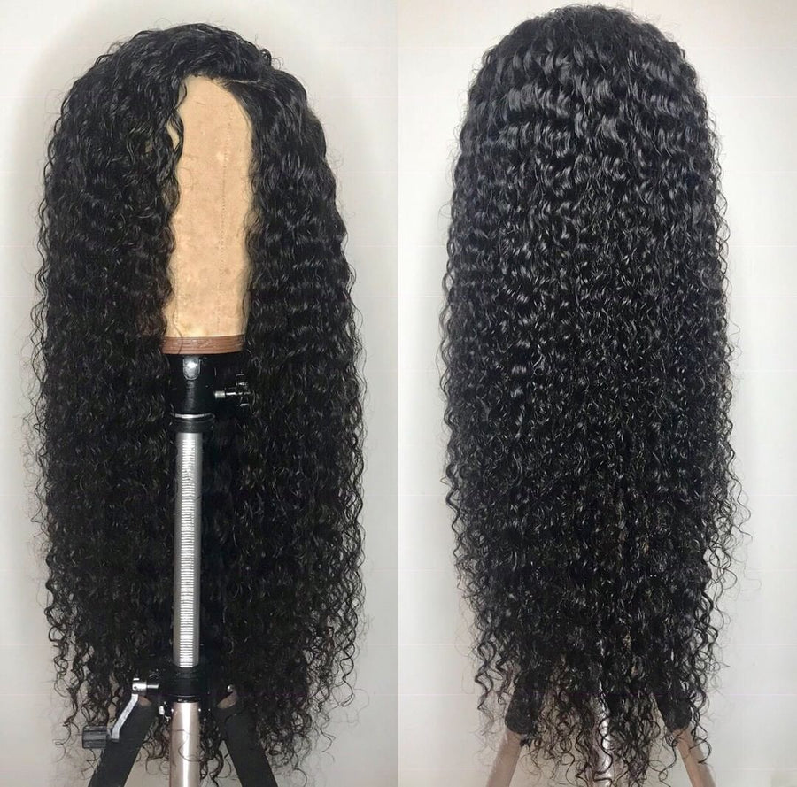 Hairsmarket Curly Lace Front Wigs 13x4 HD Lace Frontal Wigs Kinky Curl