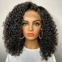 Jerry Curly Short Bob Wigs 13x4 Frontal Bob Wig 12inch – Hairsmarket